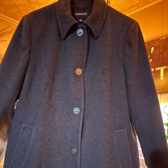 London Fog | Jackets & Coats | London Fog Pea Coat In Navy Blue Snaps ...